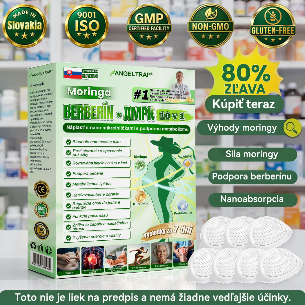 🧑‍⚕️𝐴𝑁𝐺𝐸𝐿𝑇𝑅𝐴𝑃® Moringa × Berberine × AMPK 10-in-1 Metabolic Support Na ...